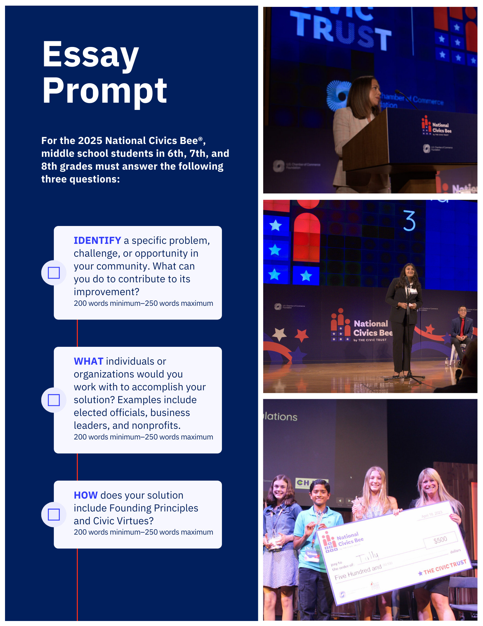 National Civics Bee - Bryan-College Station Chamber of Commerce